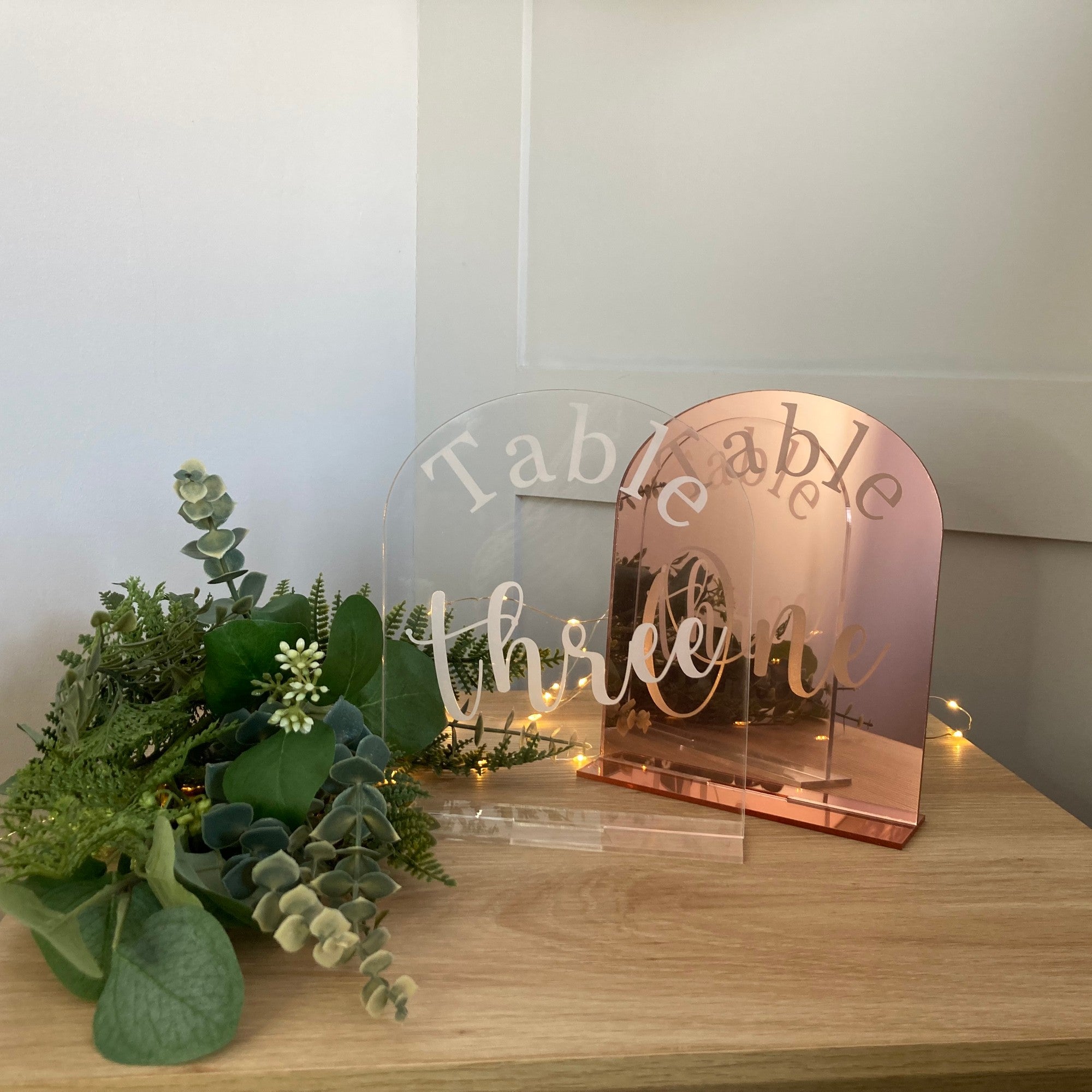 Wedding Table Number - Arch – Covering All Occasions